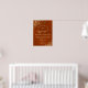 Rust Orange & Gold Chic Unplugged Wedding Ceremony Poster | Zazzle