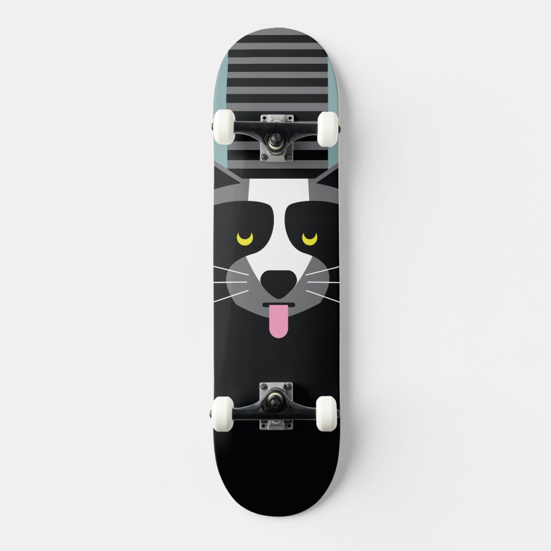 Rust Raccoon Skate Deck | Zazzle