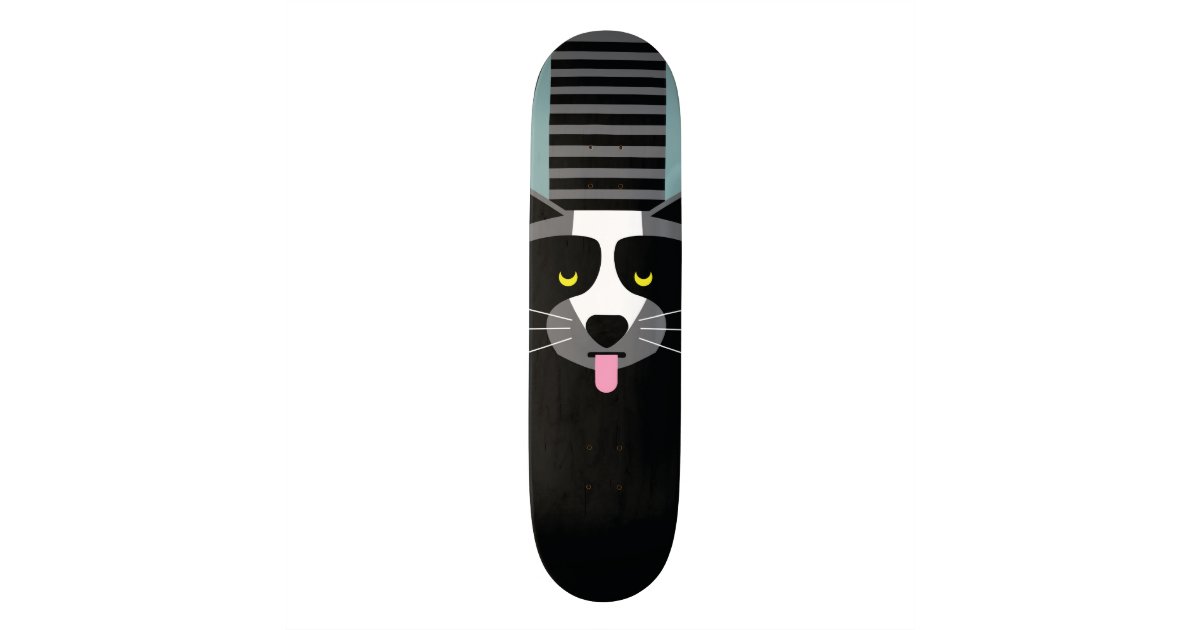 Rust Raccoon Skate Deck | Zazzle.com