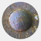 Metal Plates and Rivets Square Sticker | Zazzle.com