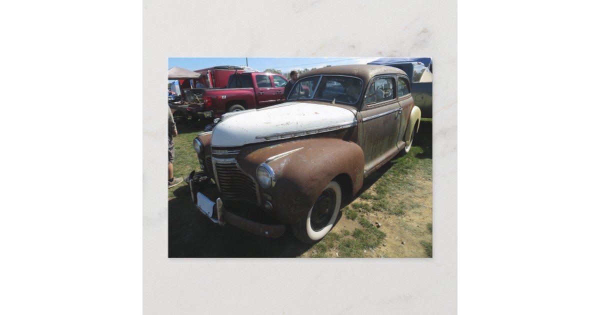 Rustbucket Car Postcard | Zazzle