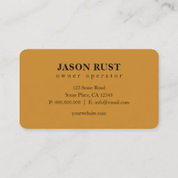 Rusted Wrought Iron Metal Steel Construction Business Card | Zazzle