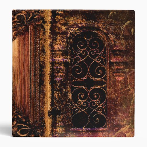 Rustic Ancient Tome Medieval Leather Book Binder | Zazzle