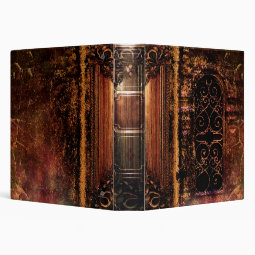 Rustic Ancient Tome Medieval Leather Book Binder | Zazzle