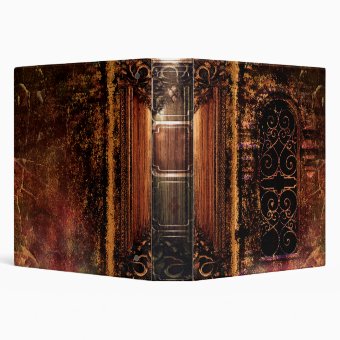 Rustic Ancient Tome Medieval Leather Book Binder | Zazzle