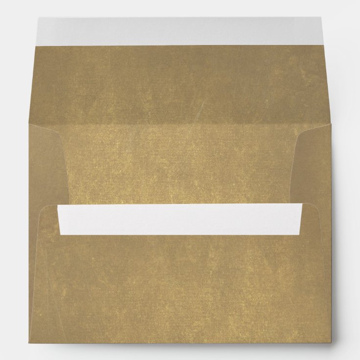 Rustic and Vintage Old Grunge Wedding Envelope | Zazzle