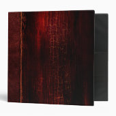 Rustic Antique Ancient Tome Faux Red Leather Binder | Zazzle