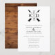 Rustic Arrow | Wedding Invitation | Zazzle