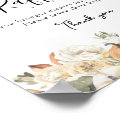 Rustic Autumn Pumpkin Diaper Raffle Sign | Zazzle
