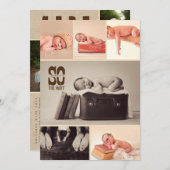 Rustic Baby Announcements - Boy Birth Announcement | Zazzle