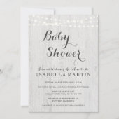 Rustic Baby Shower Invitation | Zazzle