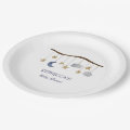 Rustic Baby Shower Night Sky Mobile Paper Plates | Zazzle
