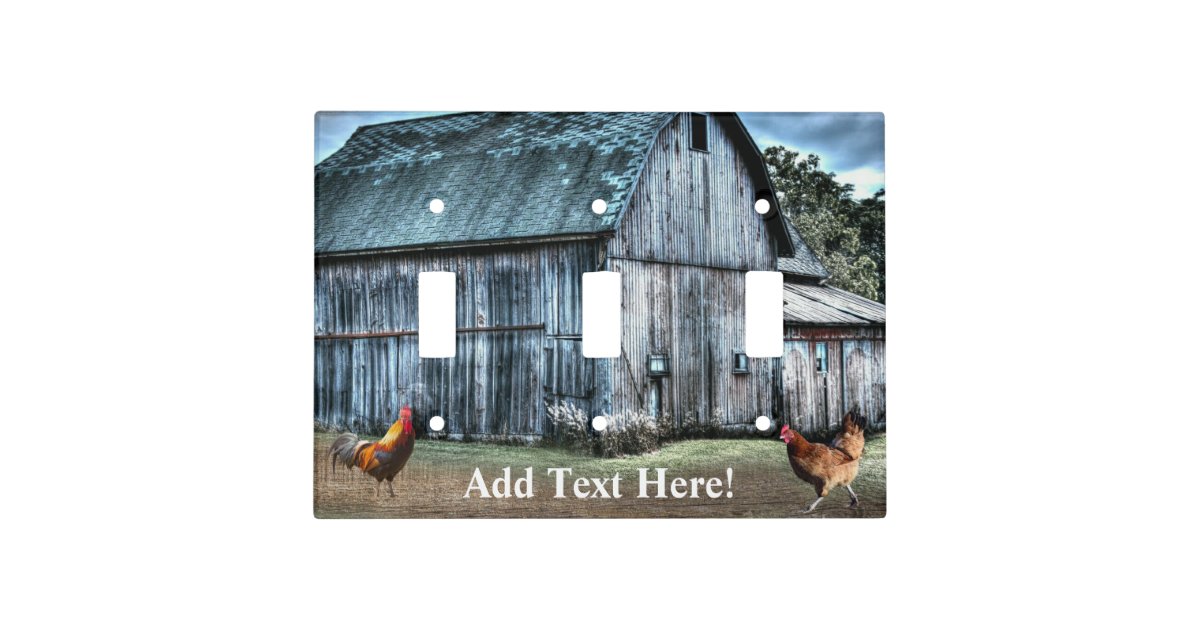Rustic Barn Light Switch Cover | Zazzle