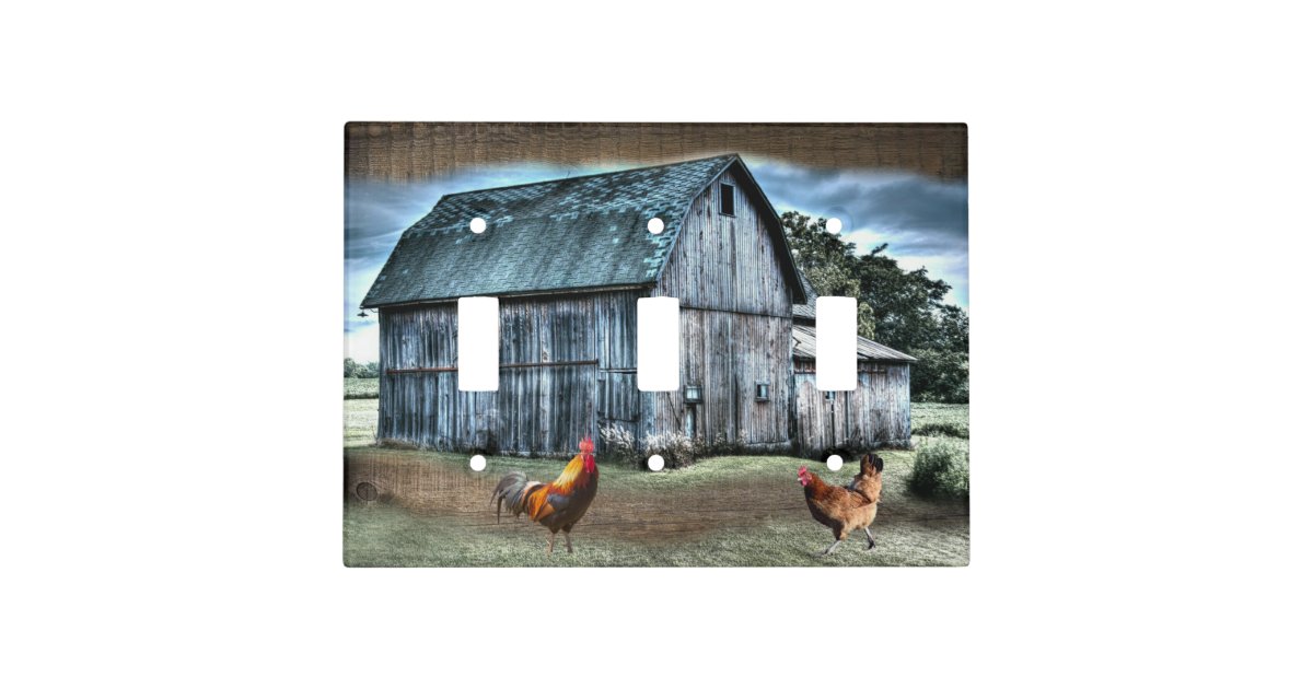 Rustic Barn Light Switch Cover | Zazzle