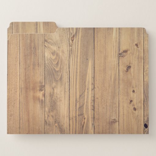 Rustic Barn Wood Pattern File Folder | Zazzle