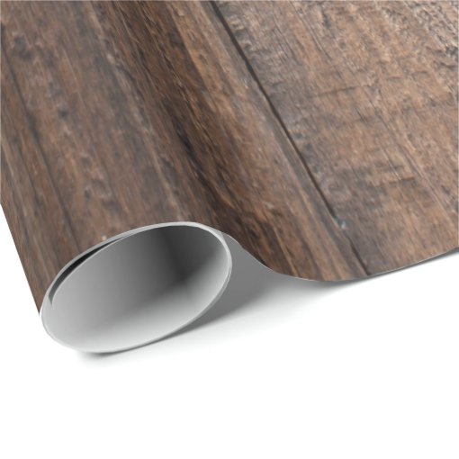 Rustic Barn Wood Wrapping Paper | Zazzle