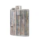 Rustic Barnwood Western Flask | Zazzle
