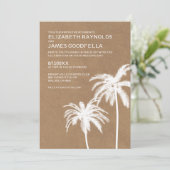 Rustic Beach Destination Wedding Invitations | Zazzle