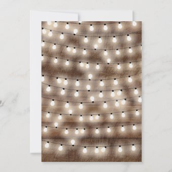 Rustic birthday invitation | Zazzle