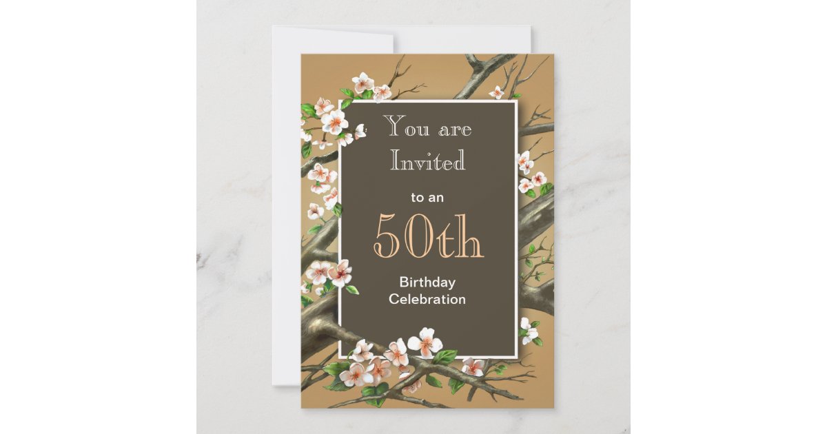 Rustic Birthday Party Invitation | Zazzle