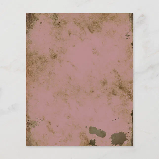 Rustic Blush Grunge Scrapbook Paper | Zazzle
