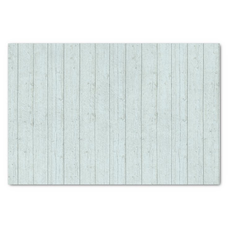Rustic Bohemian Blue Wood Natural Pallet Boards Tissue Paper | Zazzle