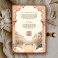 Rustic Boho Earthy Floral Indian Swan Wedding Invitation | Zazzle