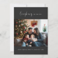 Rustic Boho Laughing All The Way Photo Christmas Holiday Card | Zazzle
