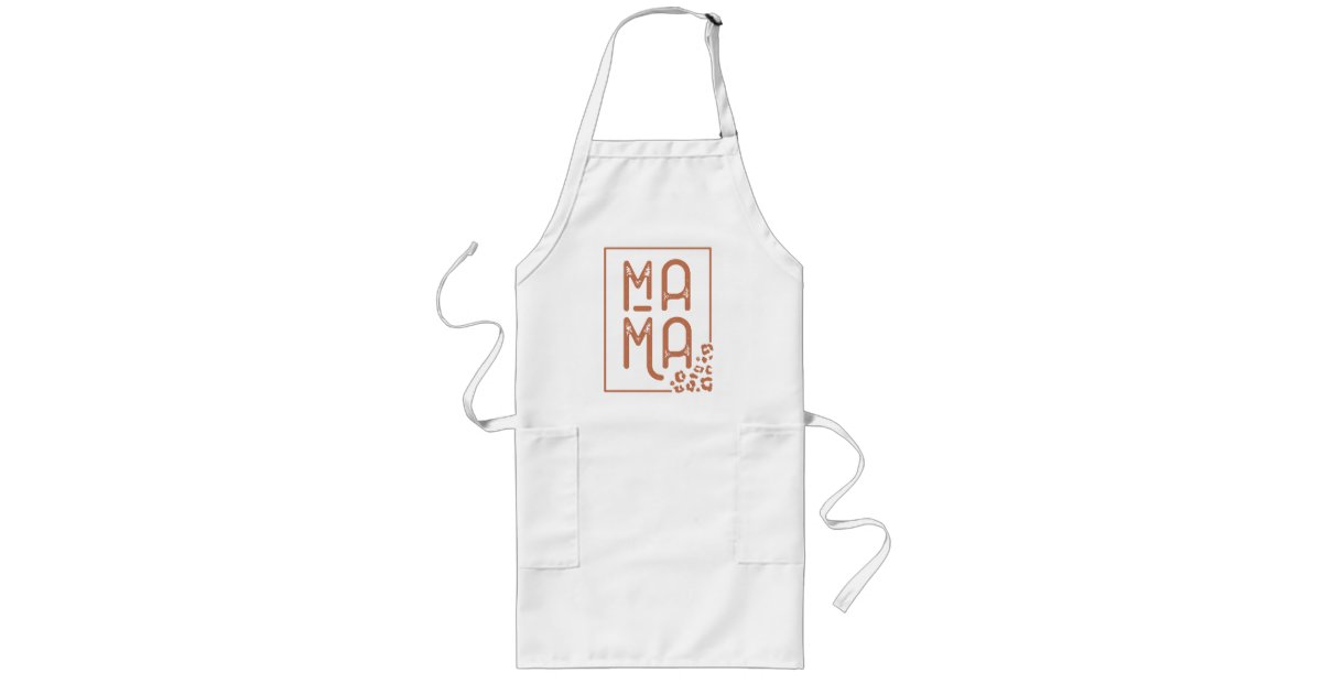 Rustic Boho Mama Long Apron | Zazzle