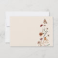 Rustic Boho RSVP Card | Zazzle