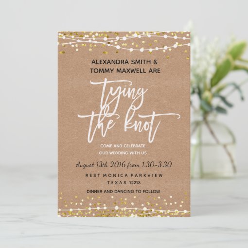 Rustic Boho Wedding Invitation | Zazzle