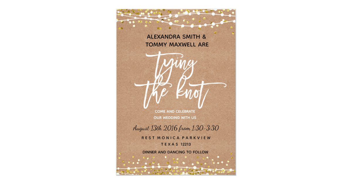 Rustic Boho Wedding Invitation | Zazzle.com