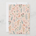 Rustic Boho Wildflowers Wedding Table Numbers | Zazzle
