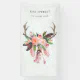 Rustic Boho Wood Floral Feather Antler Business Banner | Zazzle