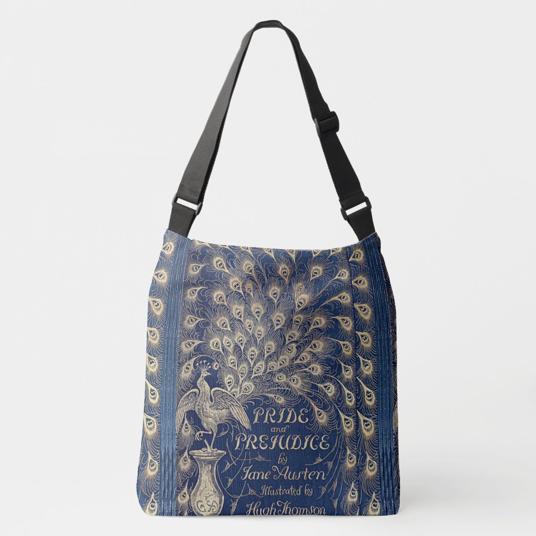 Rustic Book Cover Bags Pride And Prejudice | Zazzle