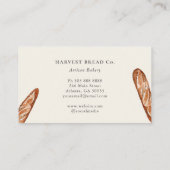 Rustic Breads in Basket Bakery Business Card | Zazzle