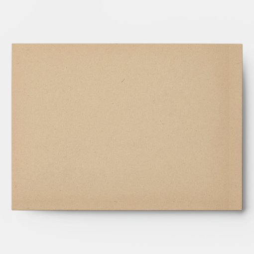 Rustic Brown Kraft Texture Mailing Envelope | Zazzle