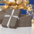 Rustic Buffalo Check Wrapping Paper | Zazzle