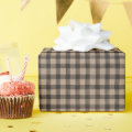 Rustic Buffalo Check Wrapping Paper | Zazzle