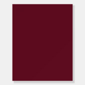 Rustic Burgundy Wildflowers Wedding Welcome Sign | Zazzle