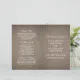 Rustic Burlap Wedding Bi-fold Program Template | Zazzle