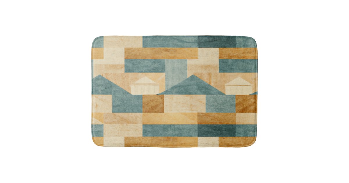 Rustic/Cabin/Lodge/Mountain Bath Mat | Zazzle