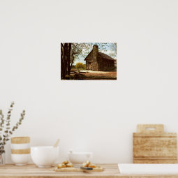 Rustic Cabin Print | Zazzle