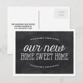 Rustic Calligraphy | New Home Announcement Postcard | Zazzle