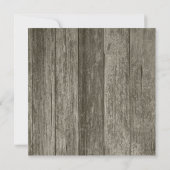 Rustic Chalkboard Redneck Wedding Invitations | Zazzle