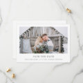 Rustic Chic | Single Photo Save The Date | Zazzle
