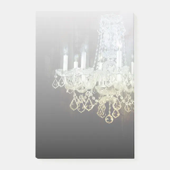 Rustic Chic Western country Barn Wood chandelier Post-it Notes | Zazzle