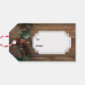 Rustic Christmas Gift Tags | Zazzle