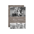 Rustic Christmas Photo Card | Zazzle