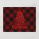 Rustic Christmas Tree | Red Buffalo Plaid Holiday | Zazzle